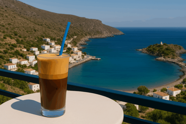 The expendable local frappe makers... - Kythera.News - Kythera News