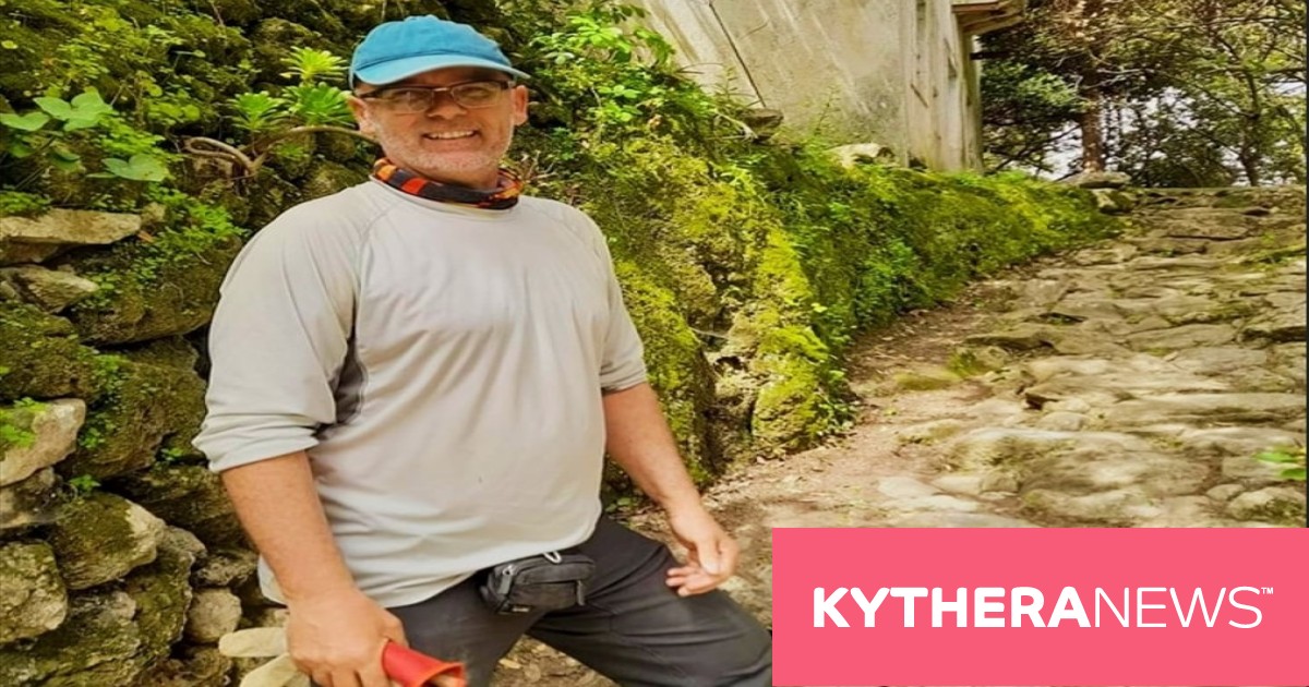 Ο Φρανκ καθάρισε με φίλους το μονοπάτι του καταρράκτη Μυλοποτάμου ...