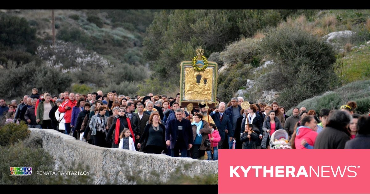 Κυριακή της Ορθοδοξίας: Άφιξη της εικόνας της Παναγίας Μυρτιδιώτισσας ...