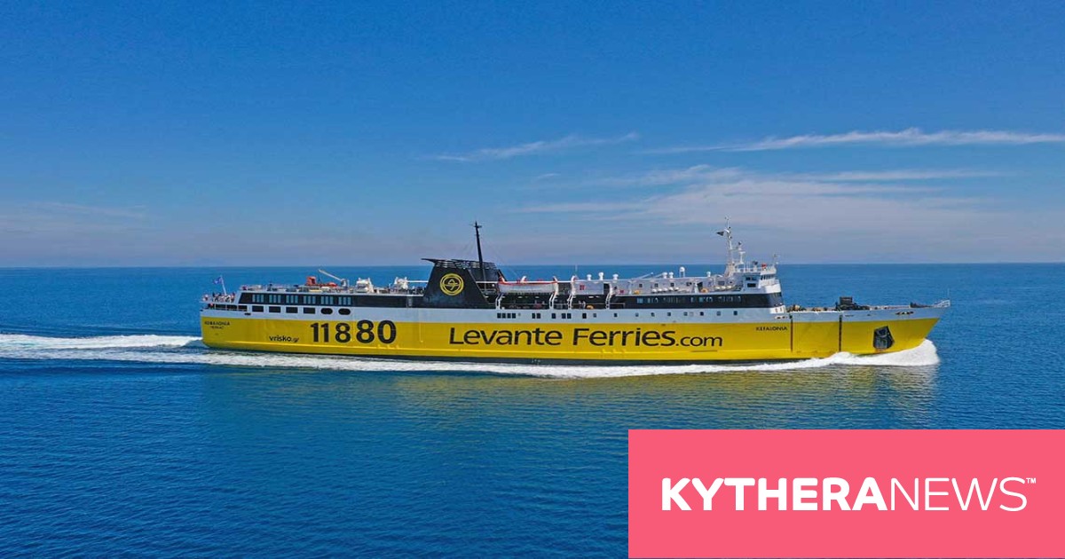 F/B "Kefalonia": the «Lady of the Sea» of Levante Ferries - Kythera ...